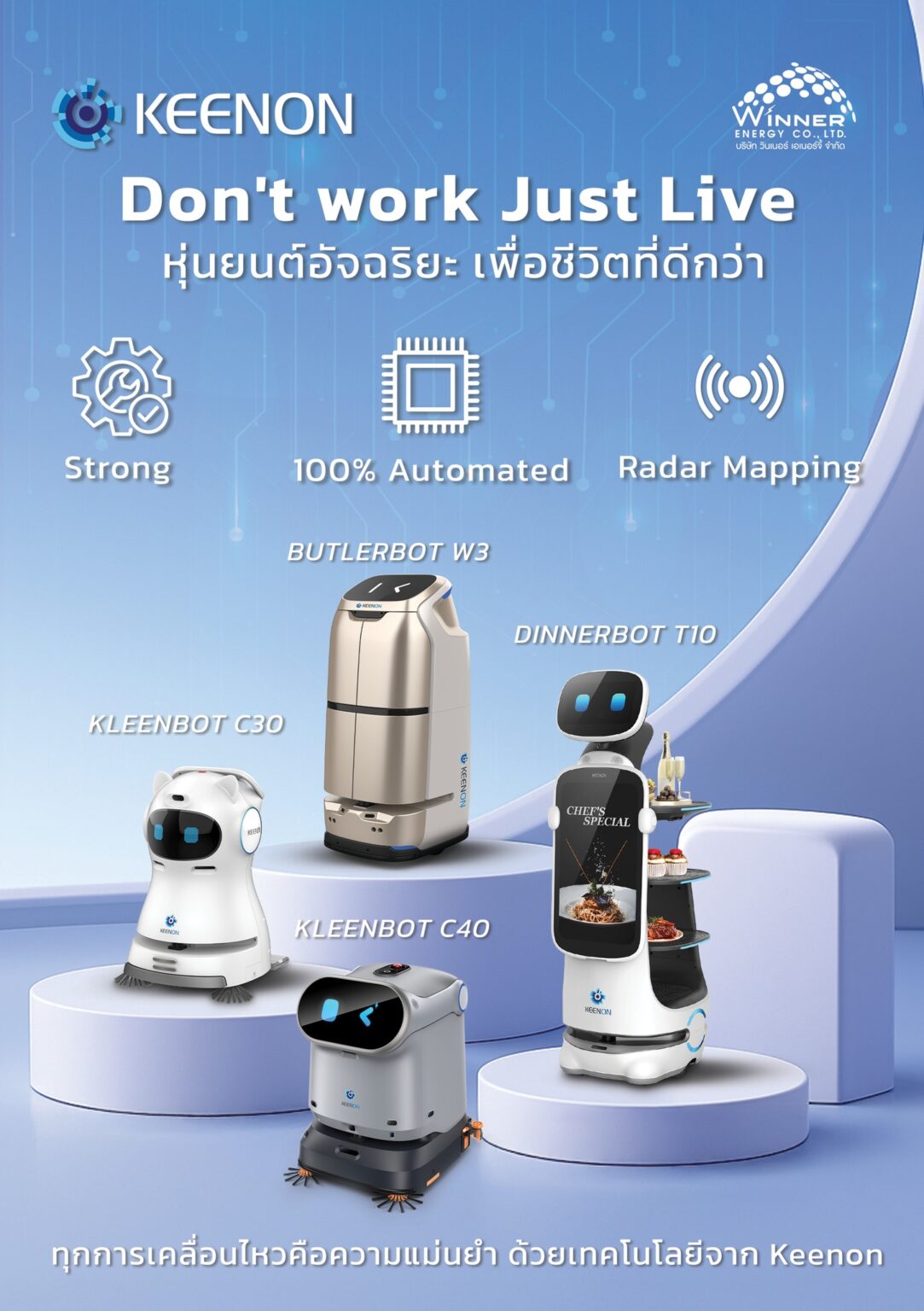 Keenon Automatic Robot by Winner Energy – Smart Robotics for Modern ...